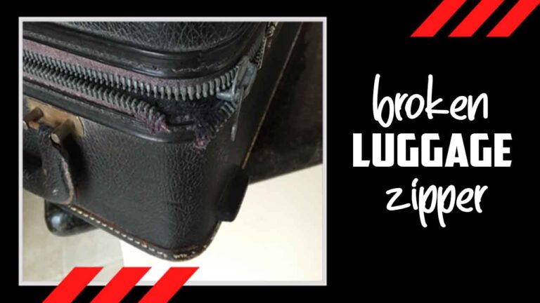 How To Repair Broken Luggage Zipper - Mastering Broken