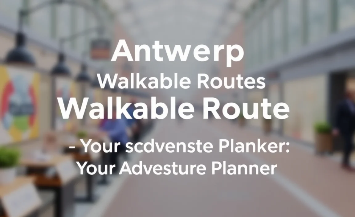 Antwerp Walkable Routes & Maps: Essential Guide - Logds