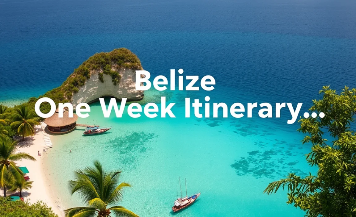 Belize One Week Itinerary: Your Essential Guide - Logds