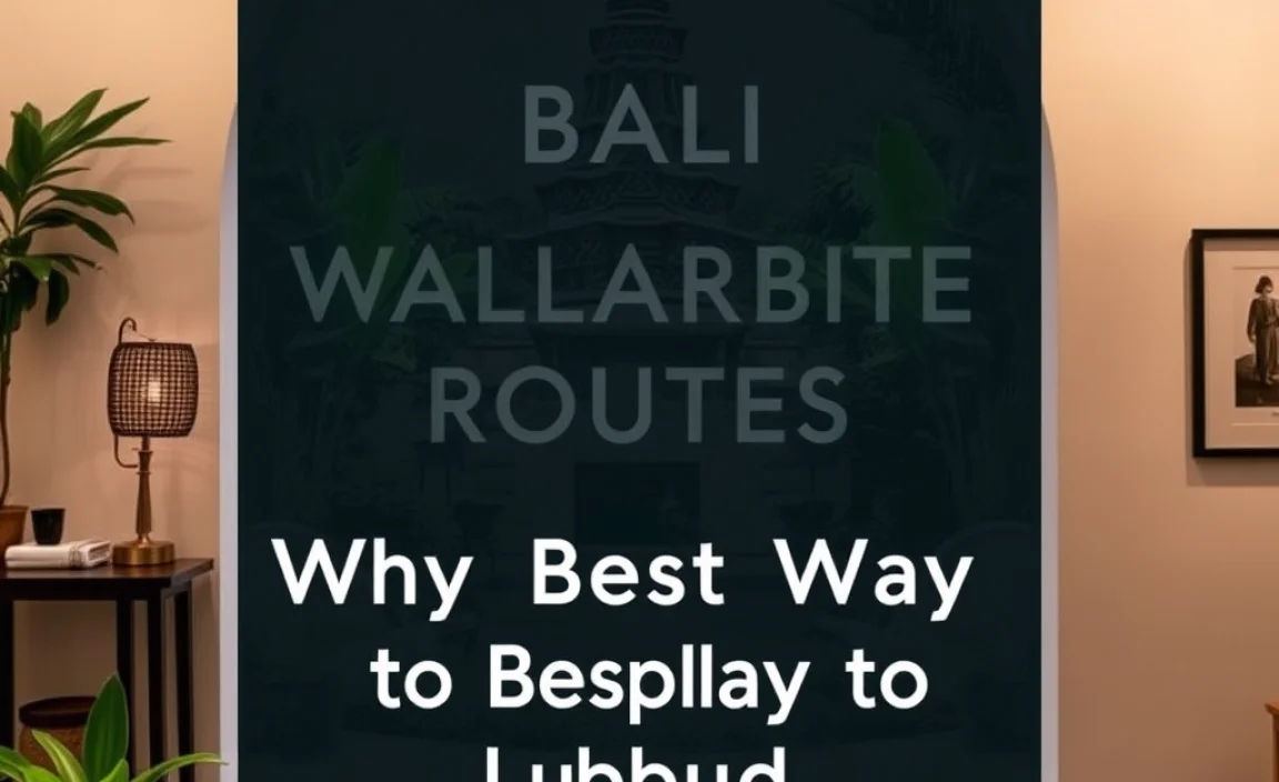 Bali Ubud Walkable Routes: Essential Maps - Logds
